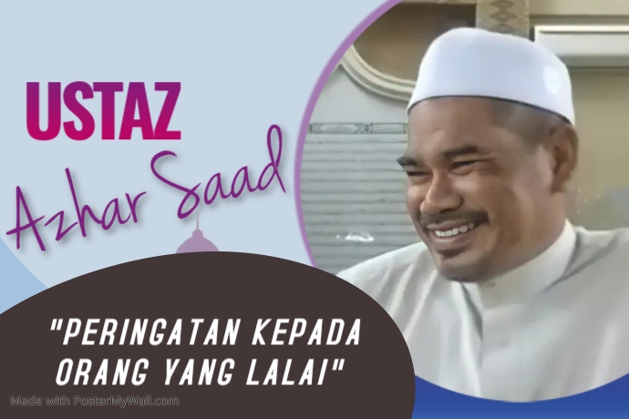 Copy of Ust.Azhar Saad | PosterMyWall