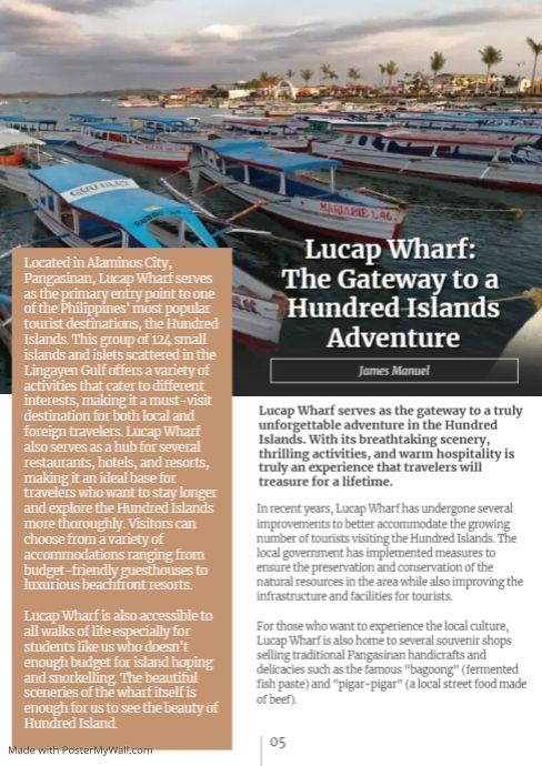 Travel Magazine In-page Design (9) | PosterMyWall