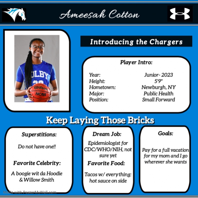 Copy of Player Intro | PosterMyWall