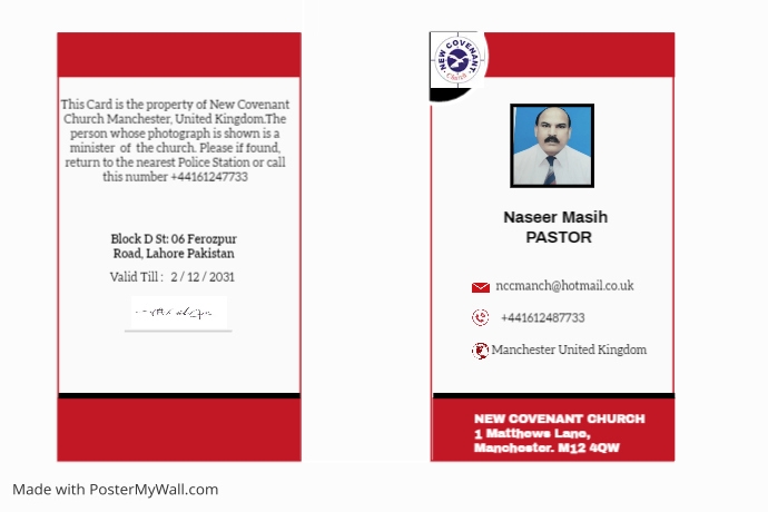 Copy of Id card design | PosterMyWall