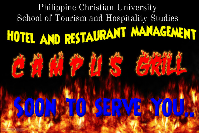 PCU-HRM campus grill | PosterMyWall