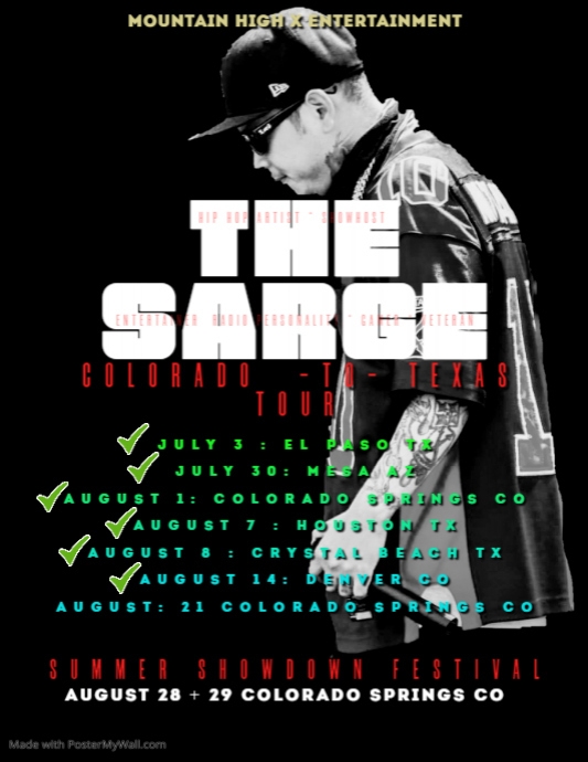 Copy of Copy of Hip-Hop Rap Music Event Flyer Template | PosterMyWall