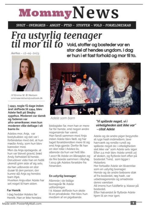 Modern Newspaper Layout | PosterMyWall