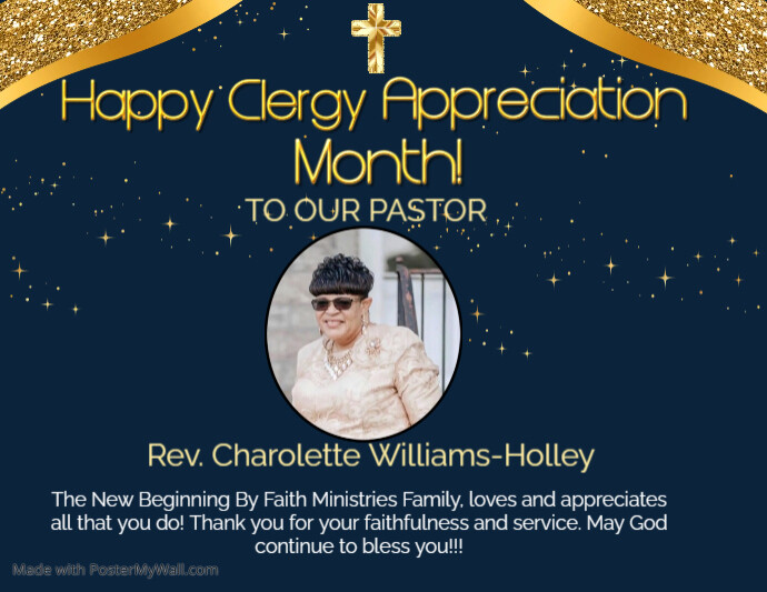Clergy Appreciation Month | PosterMyWall