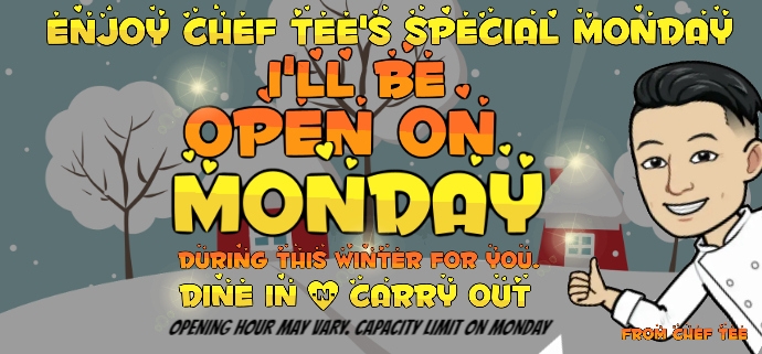 Copy of OPEN SIGN MONDAY FLYER | PosterMyWall