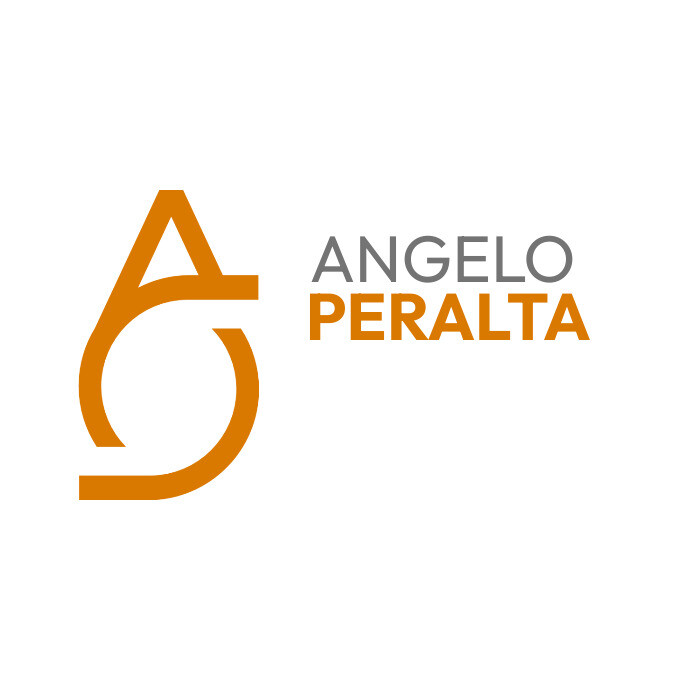 a alphanumeric grey and orange colors logo te Template | PosterMyWall