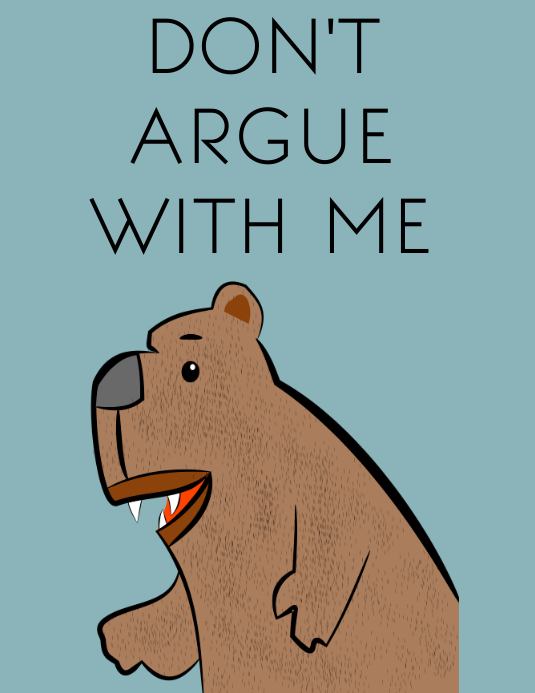 A Bear Poster Template | PosterMyWall