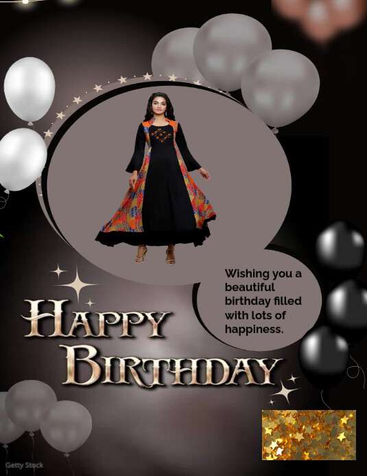 A Brown Joyful Flyer (us Letter) Template | PosterMyWall