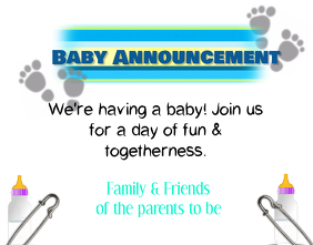 Baby Pool Poster Template | PosterMyWall