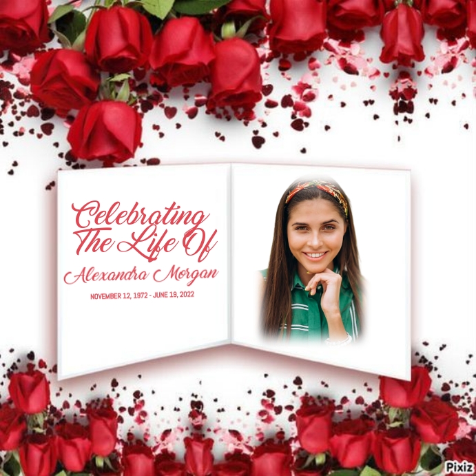 A Celebration of Life , funeral , homegoing Template | PosterMyWall