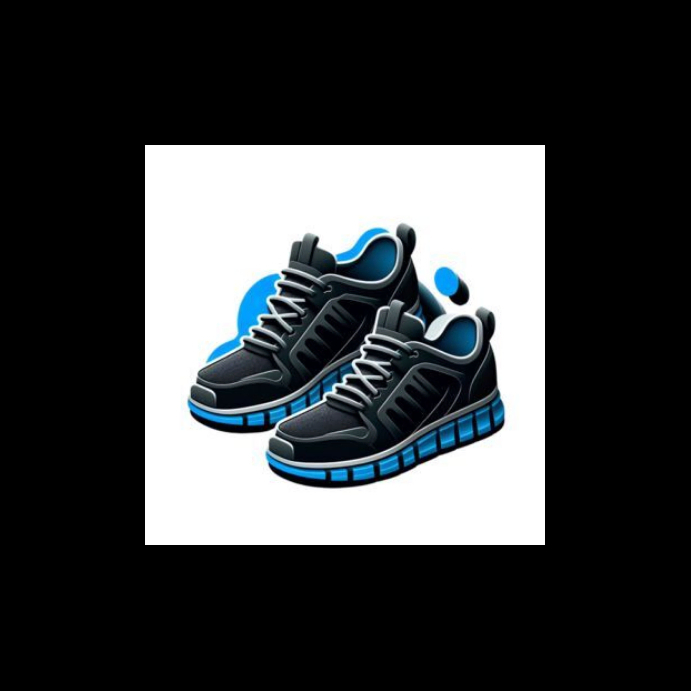 Plantilla de A colorful mock-up designed shoes | PosterMyWall