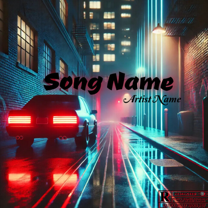 a fresh take for an urban song cover Template | PosterMyWall