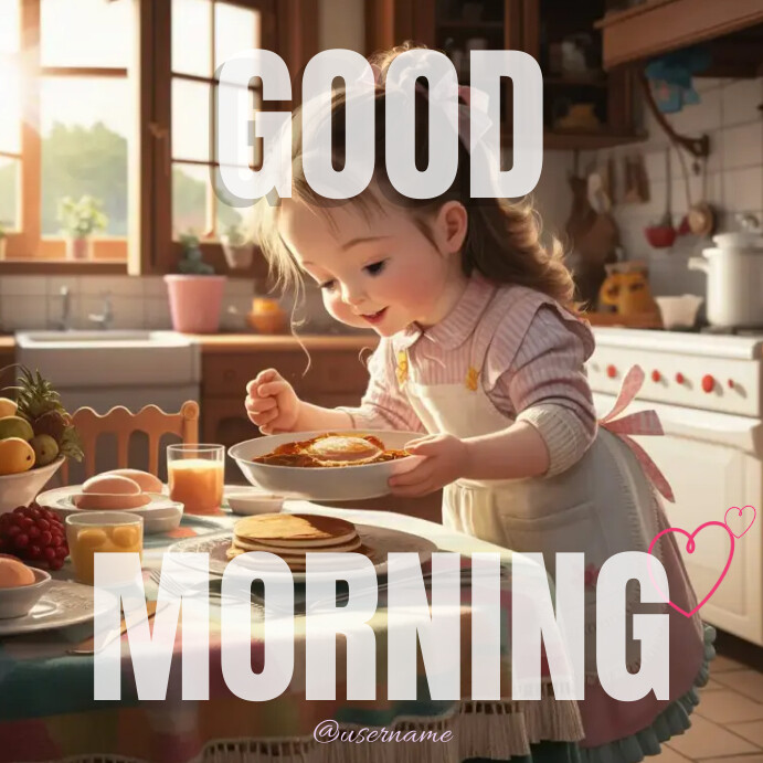 A Good Morning Design Template | PosterMyWall