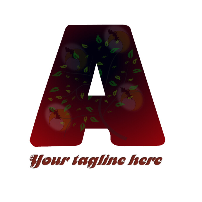 A letter HD Logo design Template | PosterMyWall