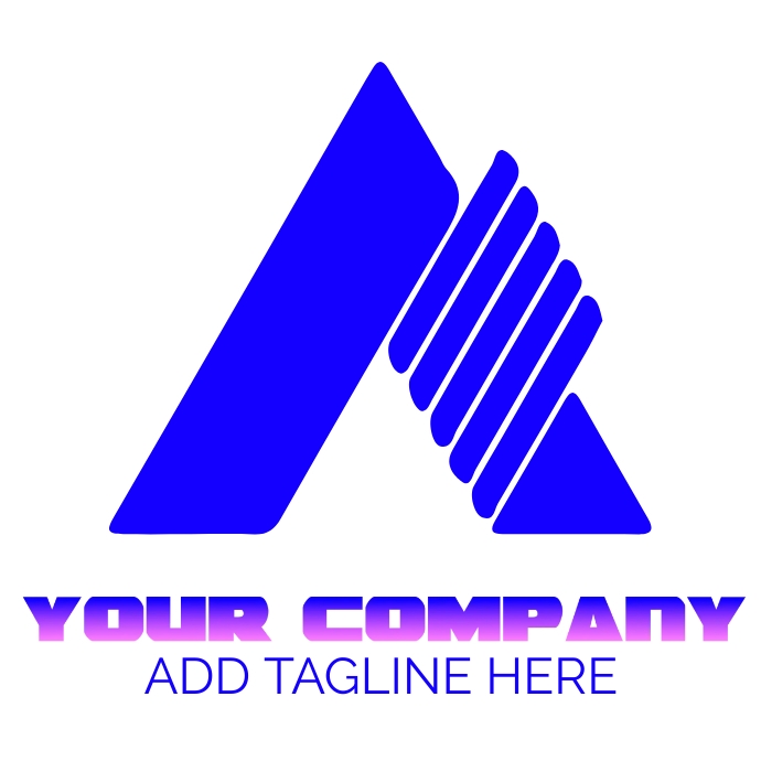 A letter Logo | A logo design | a symbol logo Template | PosterMyWall