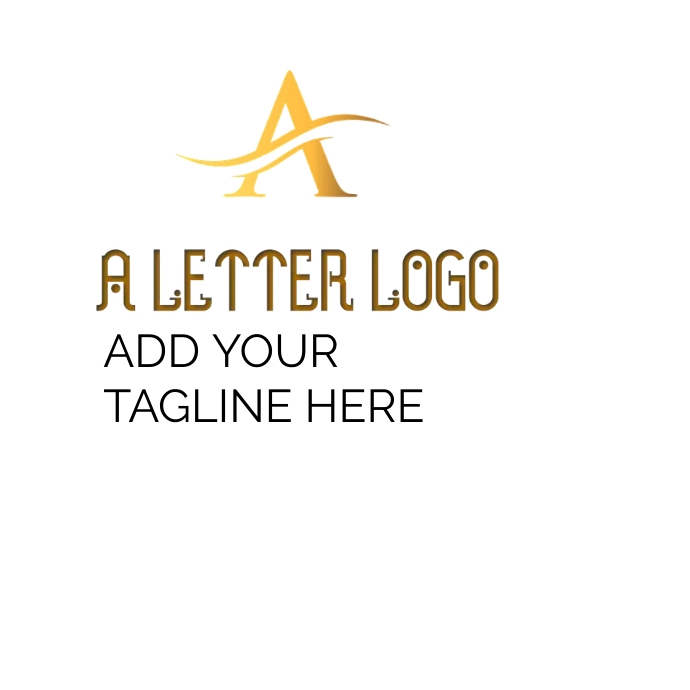 A Letter Logo Template | PosterMyWall