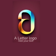 a letter logo Template | PosterMyWall