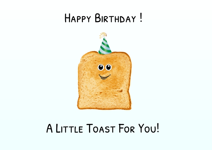 Happy Birthday Toast