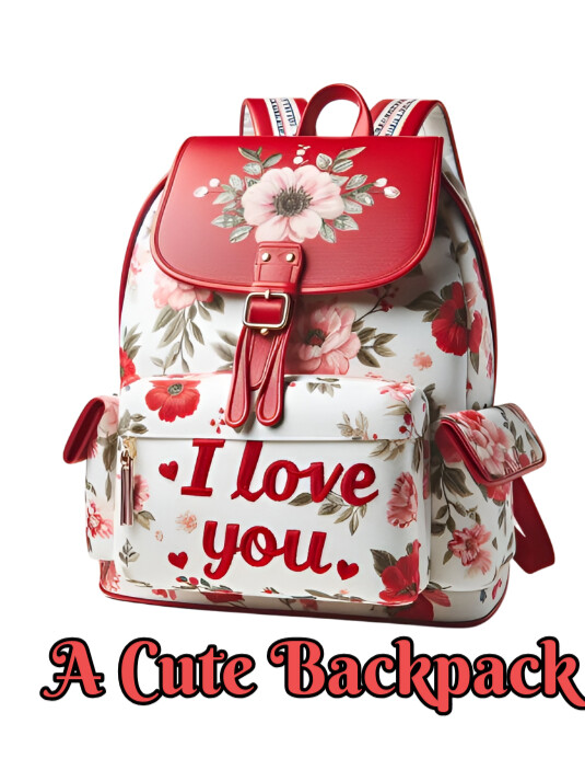 A Love Backpack Template | PosterMyWall