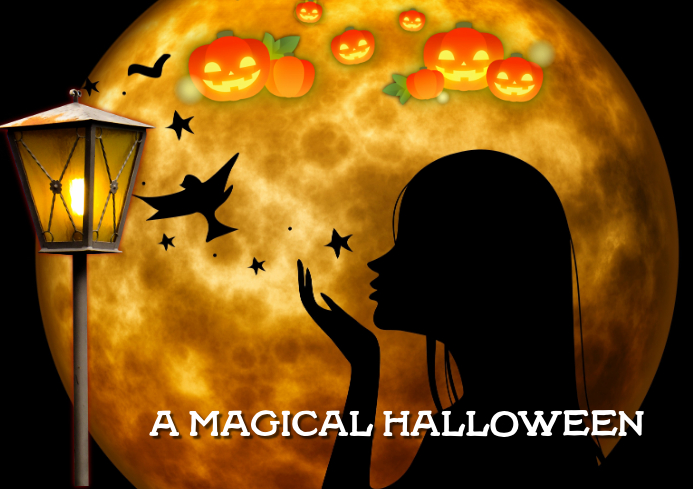 A Magical Halloween Poster Template | PosterMyWall