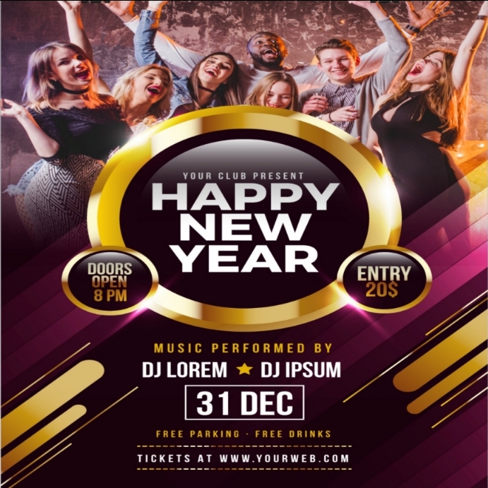 A New year Template | PosterMyWall