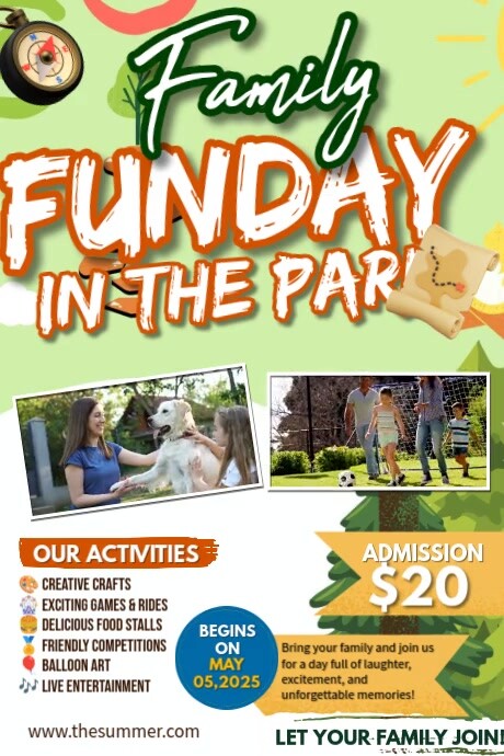 A Perfect Day Out for the Whole Family! Template | PosterMyWall