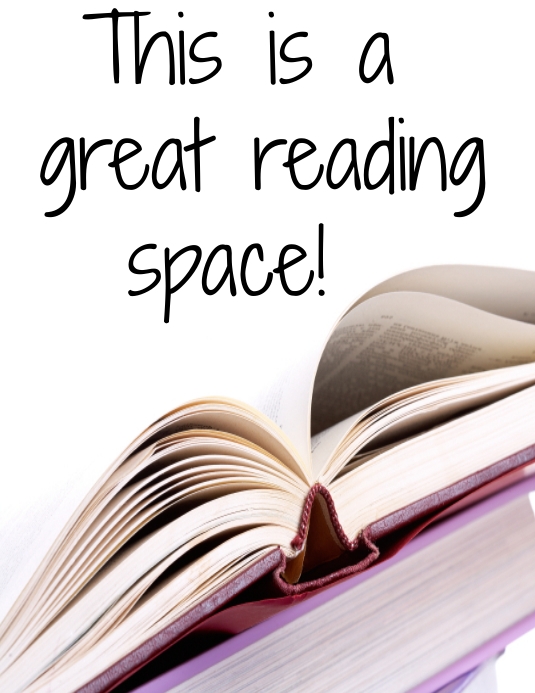 A reading space Template | PosterMyWall