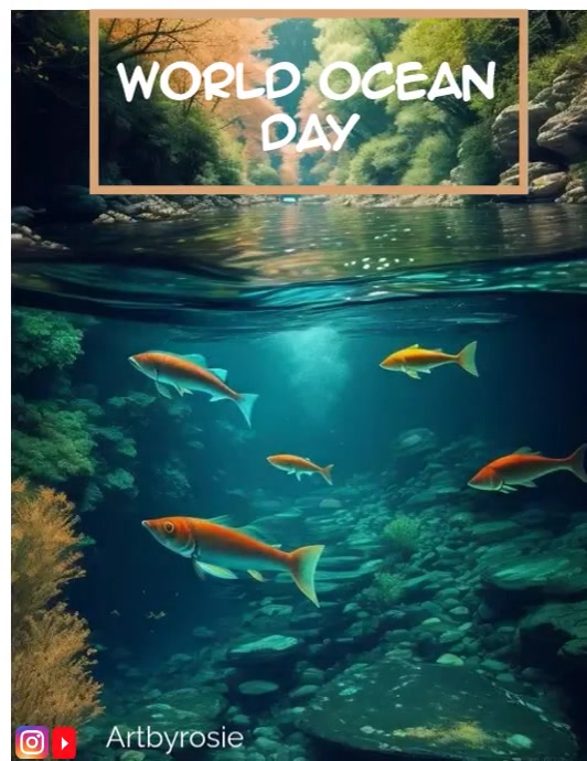A transparent River Template | PosterMyWall