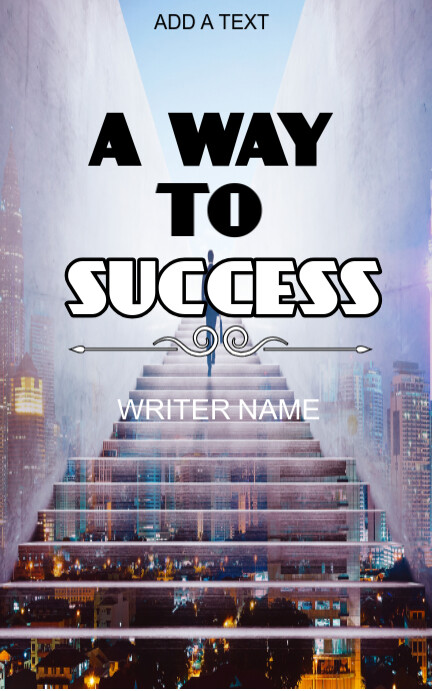 A Way To Success Kindle/book Covers Template | PosterMyWall