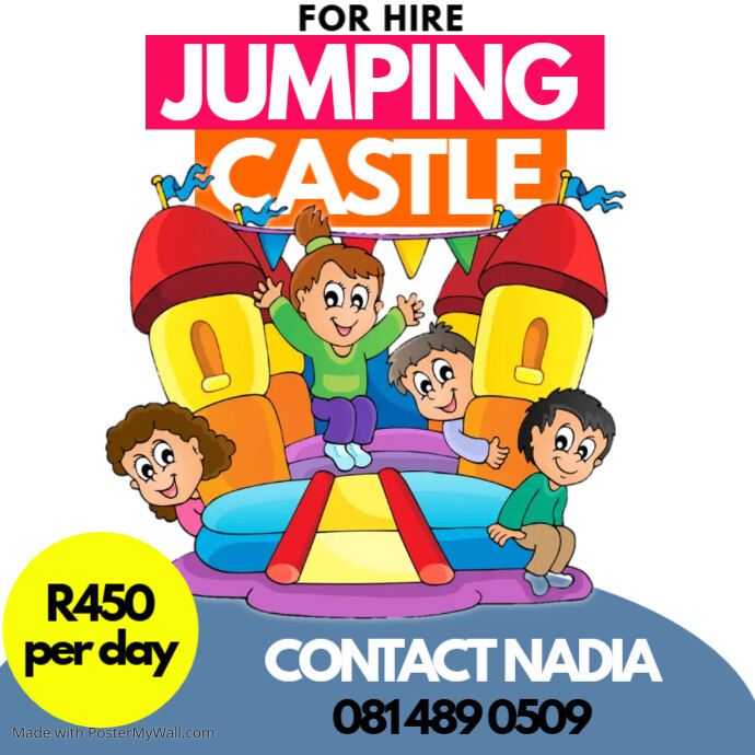 Jumping Castle Poster (1) | PosterMyWall
