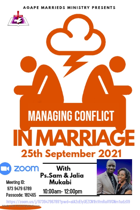 Copy of Copy of Conflict Management Poster | PosterMyWall