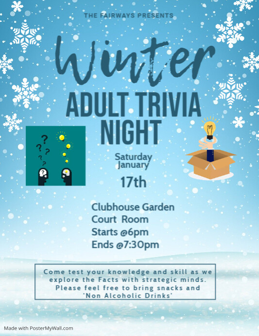 Winter Market Flyer Template | PosterMyWall