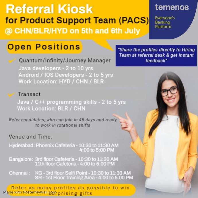 Job Hiring Social Media Video | PosterMyWall