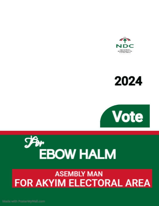 NDC Political Campaign Flyer | PosterMyWall