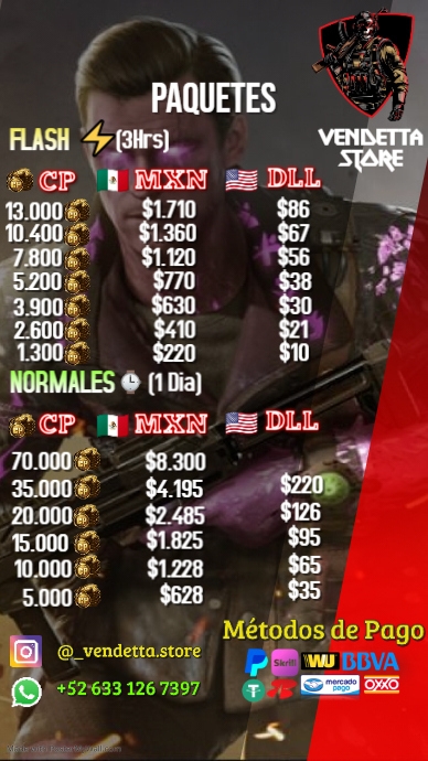 Copia de Copia de Multipurpose price list flyer template for service ...