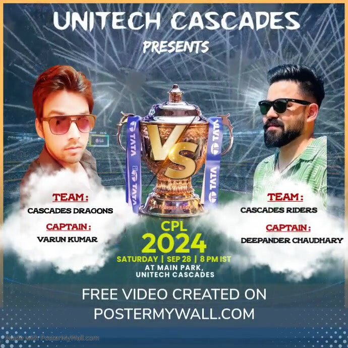 IPL Grand Final 2023 Post Template | PosterMyWall