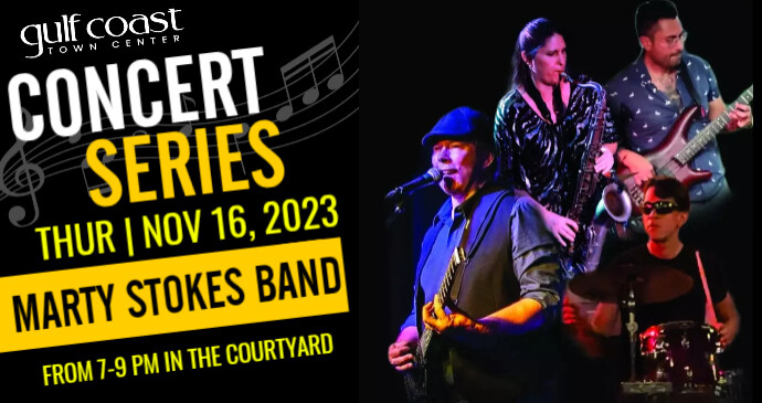 Marty Stokes Band 11-16-23 | PosterMyWall
