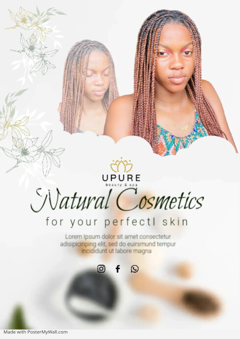 cosmetics (1) | PosterMyWall