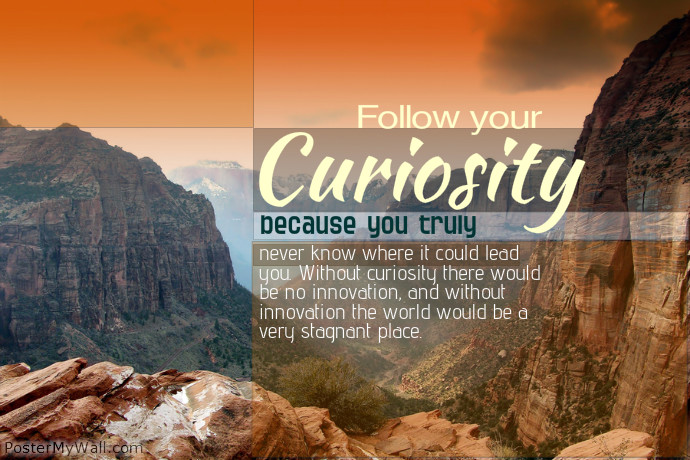 Curiosity | PosterMyWall