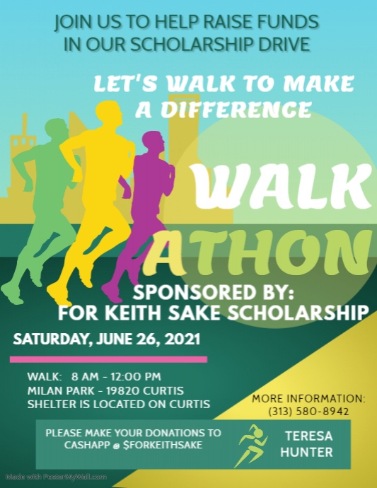 Copy of Copy of Walk Athon Flyer Tempalte | PosterMyWall