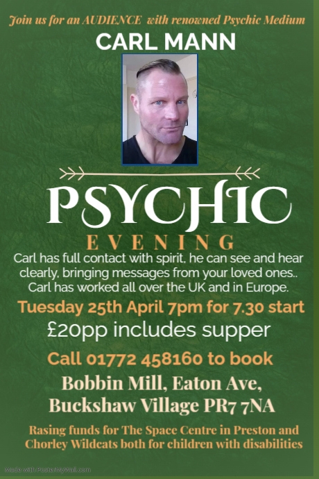 Crystal Ball Psychic Template | PosterMyWall