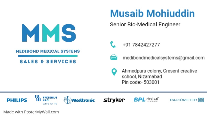 MMS CARD front | PosterMyWall