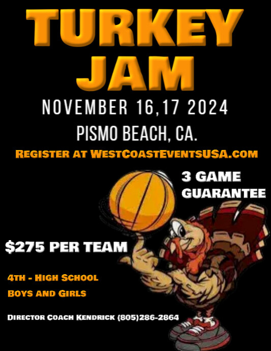 TURKEY JAM | PosterMyWall