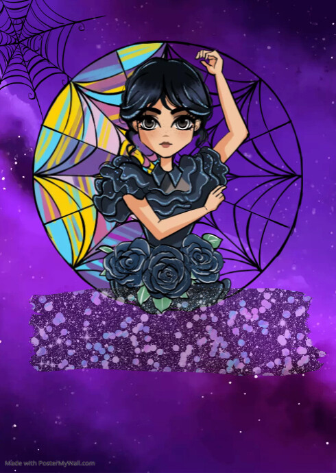 Wednesday Birthday Invitation | PosterMyWall