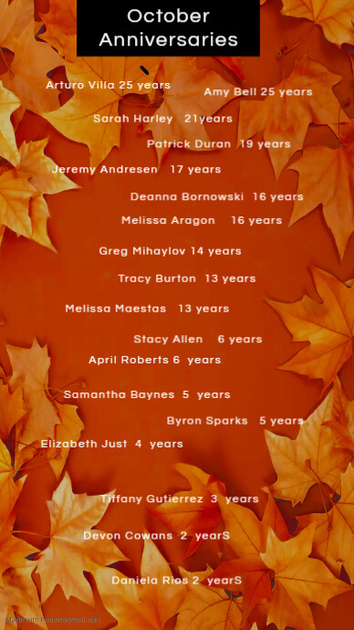 hello october, new month | PosterMyWall