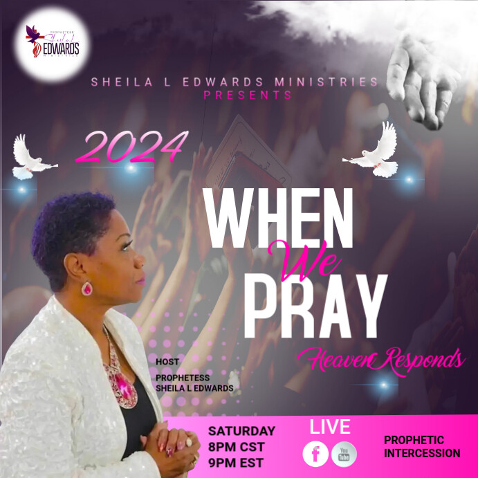 when we pray | PosterMyWall