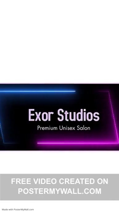 Exor Studios Premium Salon | PosterMyWall
