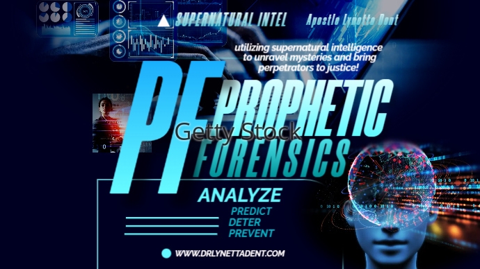 PROPHETIC FORENSICS (3) | PosterMyWall