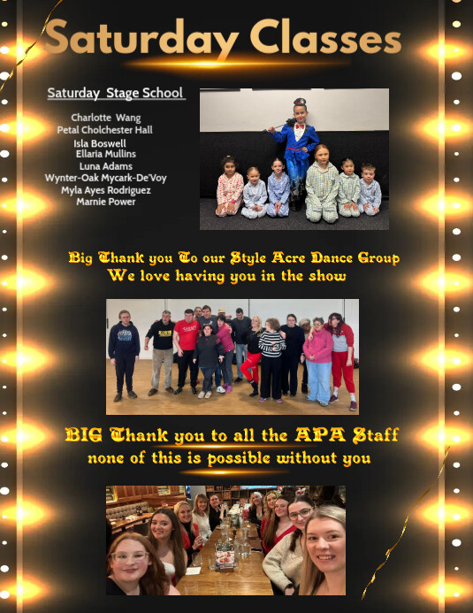 The Cast Show programme 2 | PosterMyWall