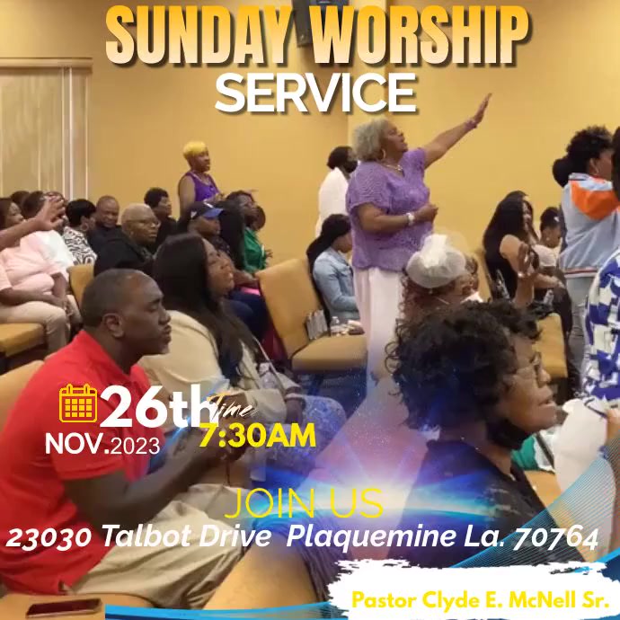 SUNDAY SERVICE TEMPLATE | PosterMyWall